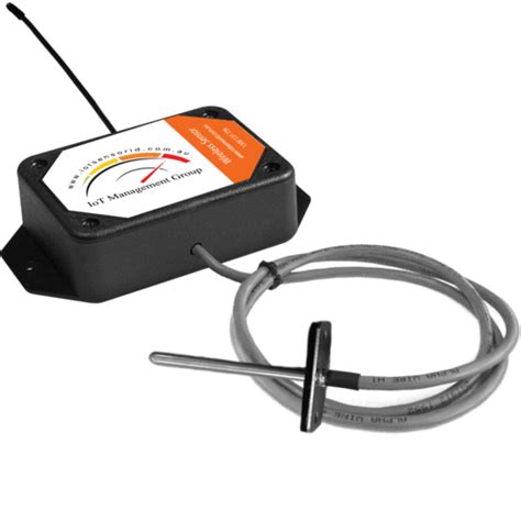 Duct Temperature Sensor Aa Battery Powered 433mhz Iot Sensorid