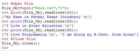 File Handling In Python
