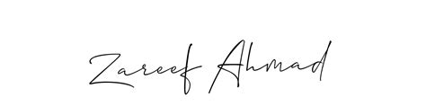 83 Zareef Ahmad Name Signature Style Ideas Unique Online Autograph
