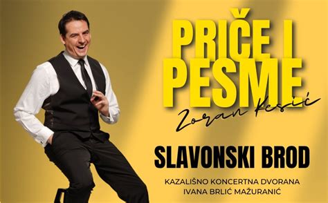 Novinar Voditelj I Satiričar Zoran Kesić S Ultrapopularnom Priredbom U Slavonskom Brodu