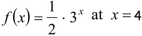 Evaluate Exponential Functions