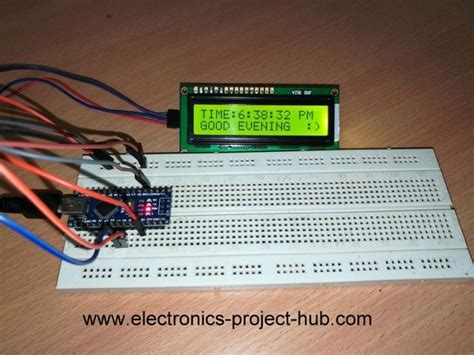 Simple Digital Clock Using Arduino Without Rtc Diy Electronics Circuit Projects Electronics