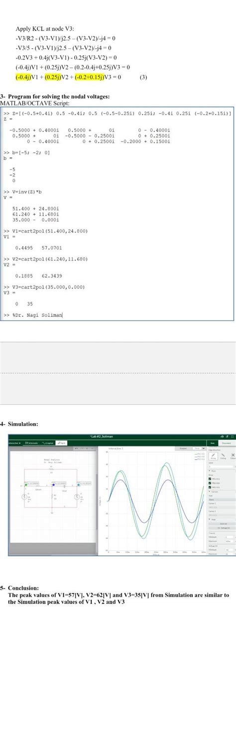 1 Circuit Use The Nodal Analysis To Find The Node Chegg Com