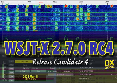 WSJT X Release Candidate Available