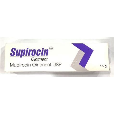 Supirocin Ointment Mupirocin 15g Antibiotik Lazada