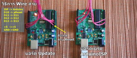 Tutorial วิธีการใช้งาน Arduinoisp สำหรับแก้ไข Burn Bootloader ให้ Arduino Ayarafun Factory