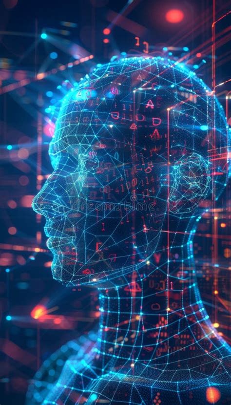 Abstract Bokeh Background With Ai Representing Cutting Edge Artificial Intelligence Ideas Stock