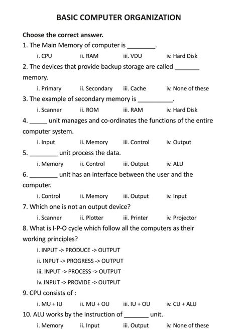 Computer Basics Worksheet Answer Key In 2025 Computer Basics Text To Self Connection