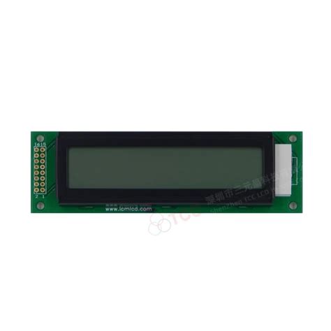 16 Pin 202 Character Display 8 Bit Parallel Fstn Monochrome Lcd Module 202 Character Lcd And