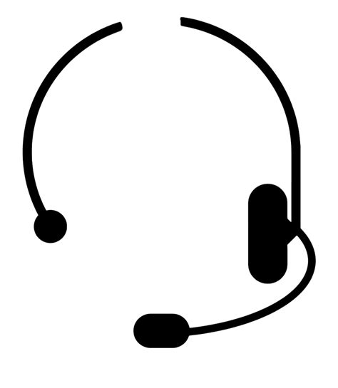 Headset For Call Center Customer Support Free Clipart PNG All