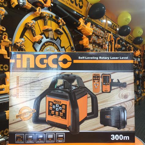 Ingco Self Leveling Line Rotary Laser Level Green Laser Beams