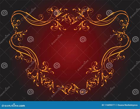 классическая виньетка иллюстрация вектора. иллюстрации насчитывающей ...
