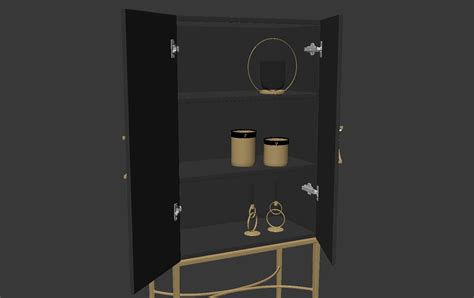 Art Deco Sideboard Shodan 3d Model Turbosquid 1952698