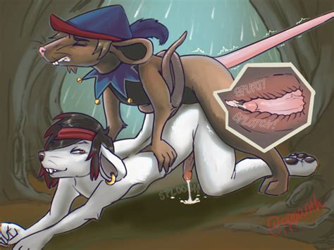 Rule 34 Al The Brawler Anal Anal Sex Anthro Bandana Bodily Fluids Buckteeth Clothing Cum Cum