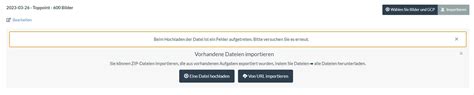 possible bug import from old datasets instantly fail · issue 1314