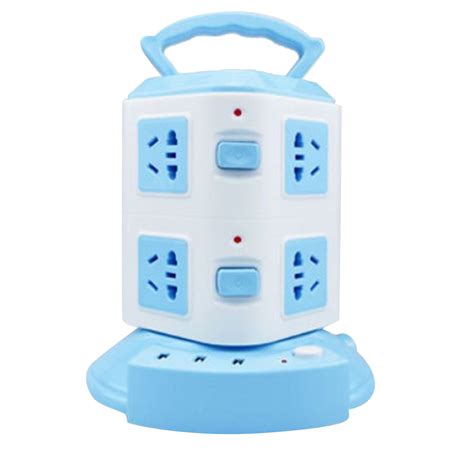 Power Strip Tower Type Multifunctional Socket Outlet Overload Protection Portable Power Socket