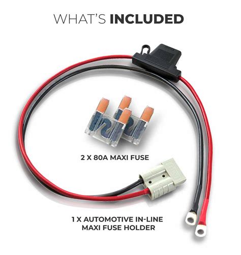 The Kickass Automotive Inline Maxi Fuse Holder Anderson Plug Kickass Products The Kickass Automotive Inline Maxi Fuse Holder Anderson Plug Kickass Products