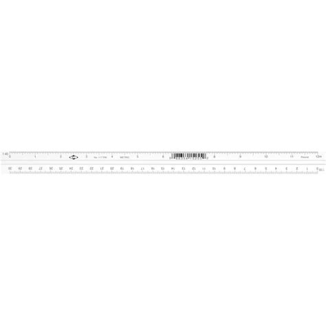 Alvin Metric Triangular Scale 12″ Model 117pm White Drafting And