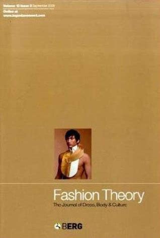 Fashion Theory Volume 13 Issue 3 The Journal Of Dress Body And
