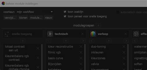 Mijn Darktable Workflow Fotoclubnl