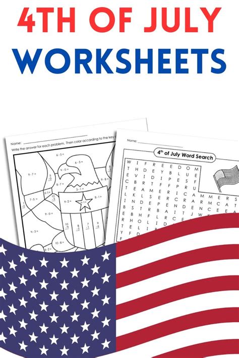 4th Of July Worksheets Activities Independence Day Super Teacher