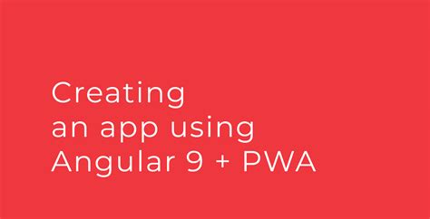 Angular 9 Pwa Cavepot Blog