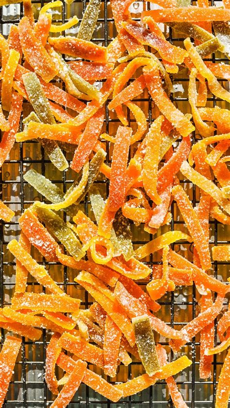 Candied Citrus Peels Recipe