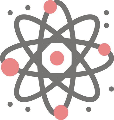 Physics React Science Flat Color Icon Vector Icon Banner Template