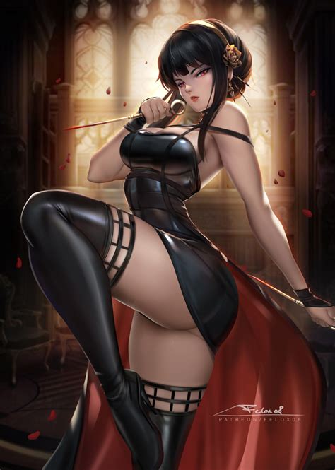 Yor The Thorn Princess By Felox08 Hentai Foundry