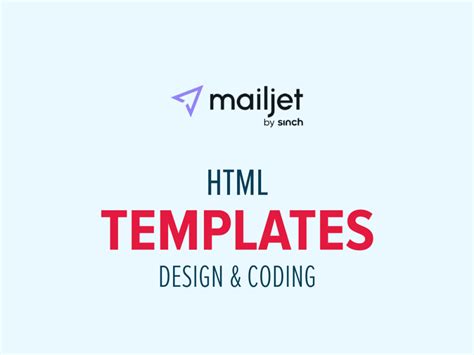 Mailjet Html Email Template Design And Coding Upwork