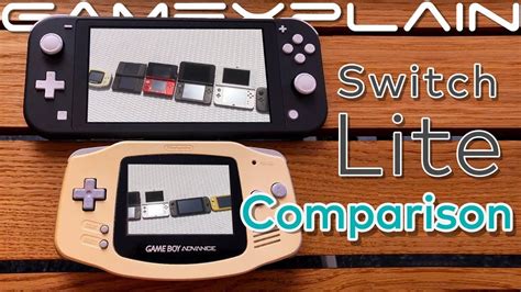 Nintendo Switch Lite Size Comparison By Gamexplain R Switchupdates