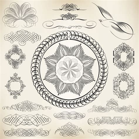 华丽艺术装饰矢量设计图片 矢量的华丽艺术装饰设计素材 高清图片 摄影照片 寻图免费打包下载