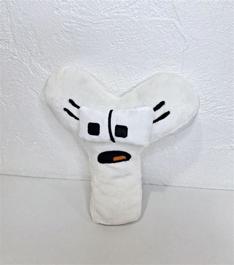 Мягкая игрушка плюшевая алфавит лор Alphabet Lore буква Y 20 см белая — цена 130 грн в каталоге