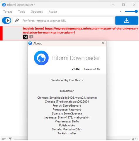Hitomi Troubles With Myreadingmanga · Issue 6388 · Kurtbestorhitomi Downloader · Github
