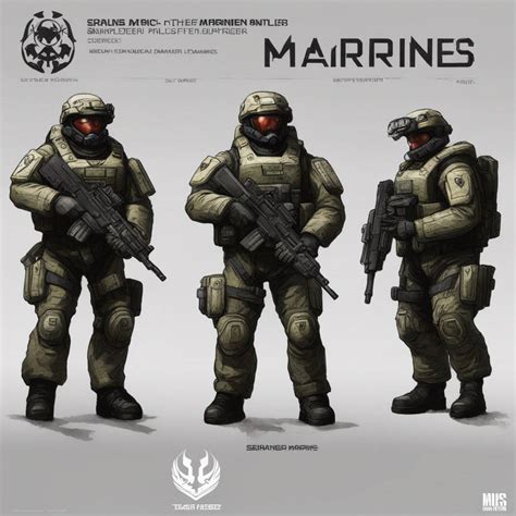 Unsc Marines By Admrialchef On Deviantart