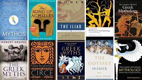 10 Best Books On Greek Myths And Mythology Gobookmart