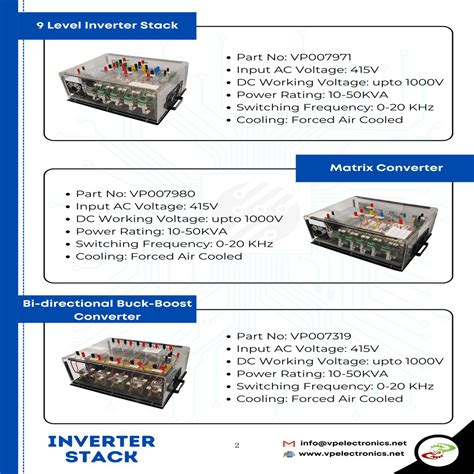 Dive Into The World Of 9 Level Inverter Stack V P Electronics
