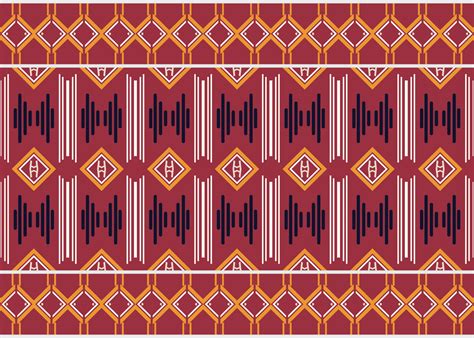 Ethnic Pattern Philippine Textile Traditional Patterned Native