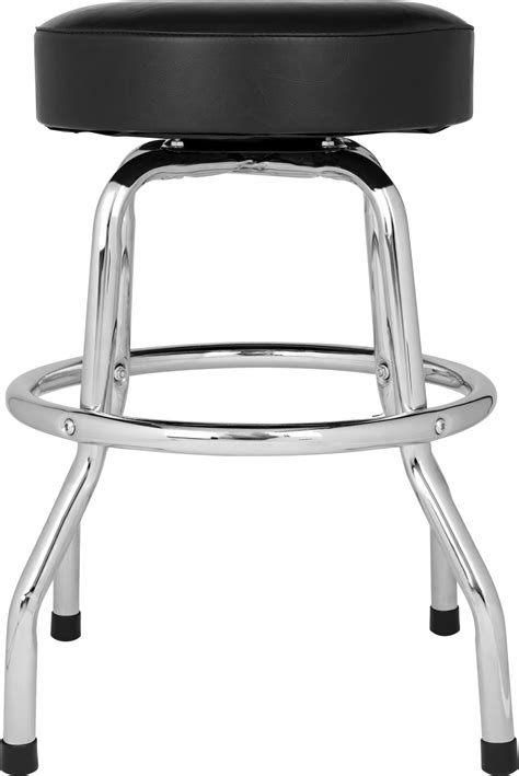 Fender® Custom Shop Chevron Logo Barstool Blackchrome