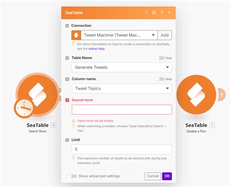 Modul Search A Row In Make Automations Seatable Forum