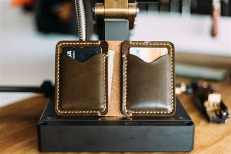 The Vertical Dutchman Leather American Leather Handmade Leather Wallet