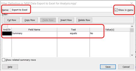 How To Export Microsoft Project Data To Excel For Analysis
