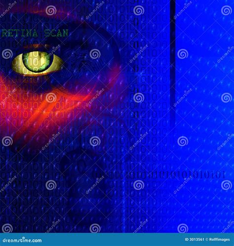 Retina Scan Royalty Free Stock Image 3036880