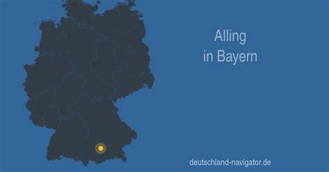 Alling In Bayern Karte Infos Und Wissenswertes über Alling