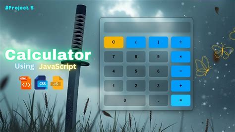 How To Create A Responsive Calculator Using Html Css And Javascript