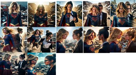 Supergirl Splitting Into Two Separate Beings 3 By Dcfan999 On Deviantart