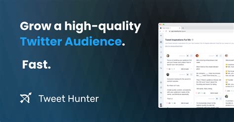 Tweet Hunter Get More Twitter Followers Tweets Threads Scheduler