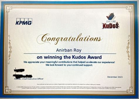 Anirban Roy On Linkedin Awardsandrecognition