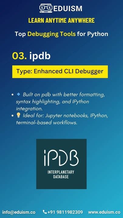 Top Debugging Tools For Pythonpython Ai Pythonprogramming Coding