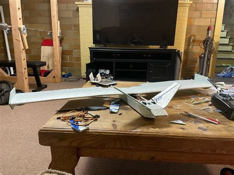 First Scratch Build Plane Eyeballing All Of It With Experimental